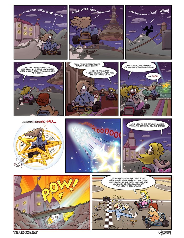 Part 1 – Page 17 – The 3 Little Princesses – A fan comic by Yves Bourgelas