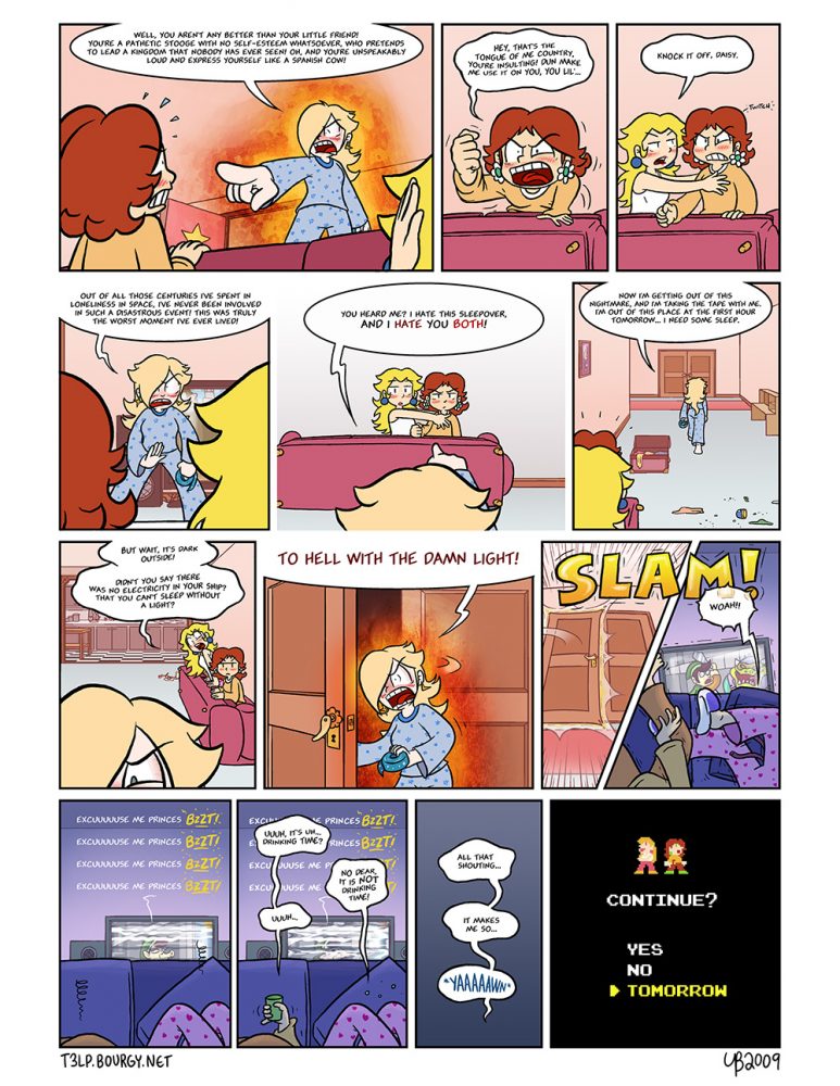 Part 1 – Page 22 – The 3 Little Princesses – A fan comic by Yves Bourgelas
