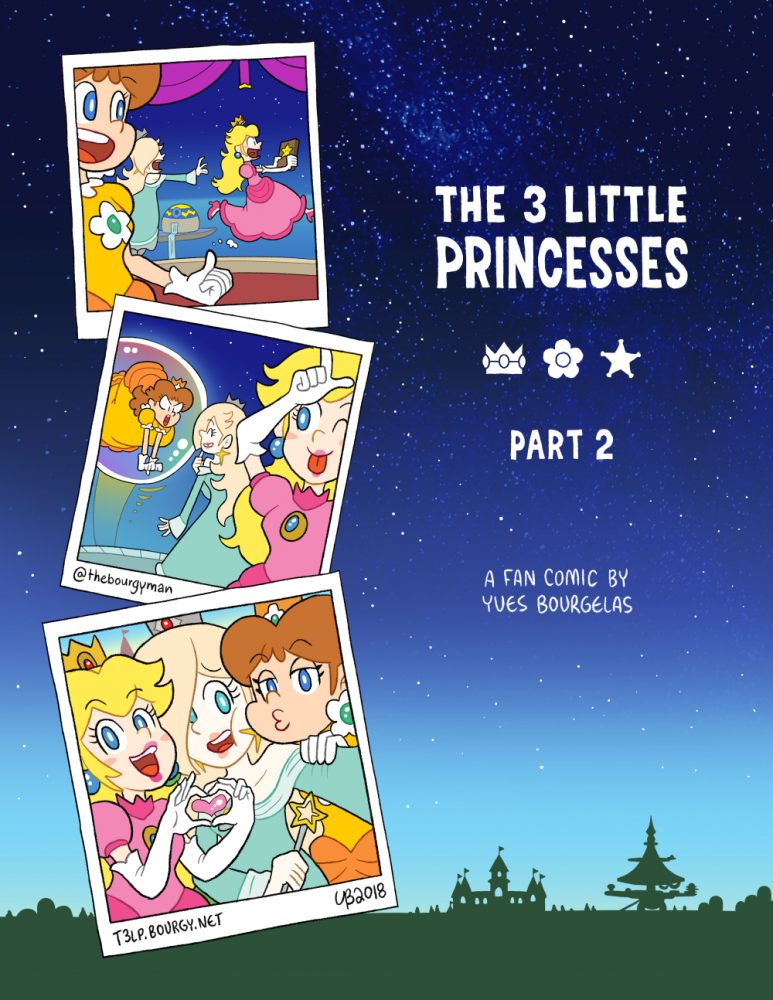 Part 2 – Page 2 – The 3 Little Princesses – A fan comic by Yves Bourgelas