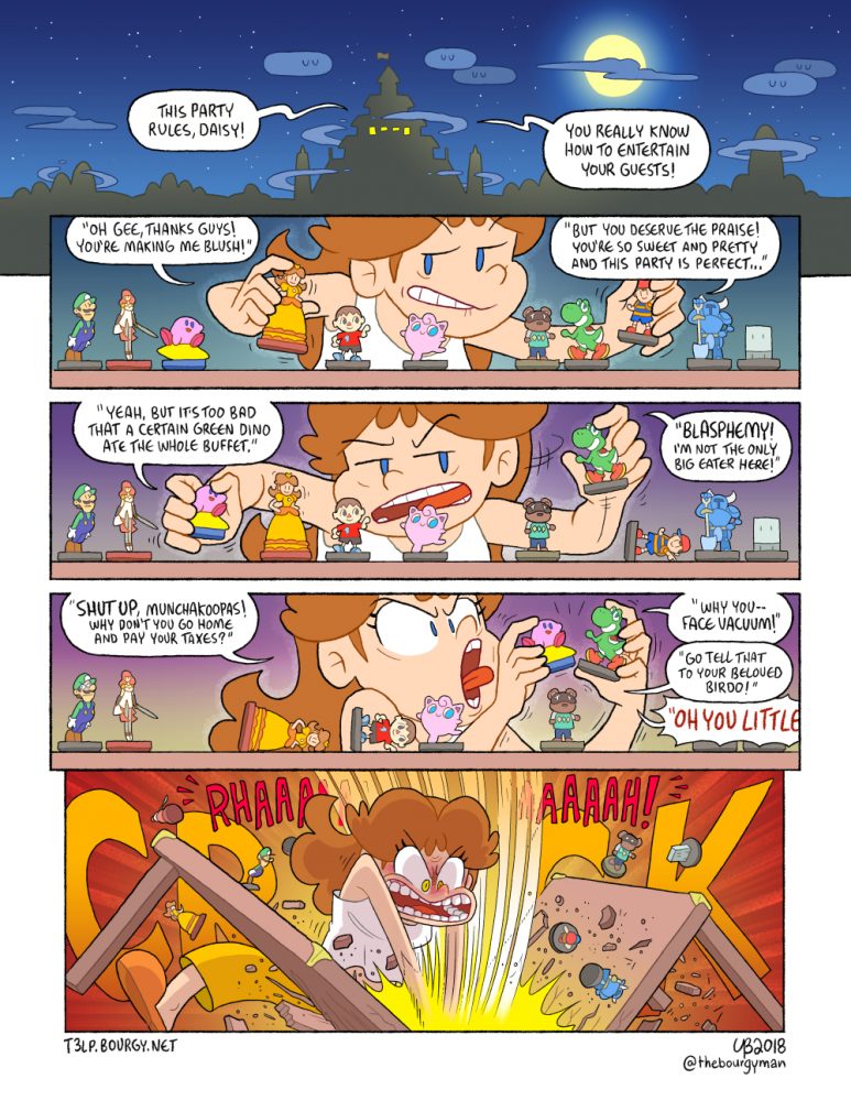 Part 2 – Page 10 – The 3 Little Princesses – A fan comic by Yves Bourgelas