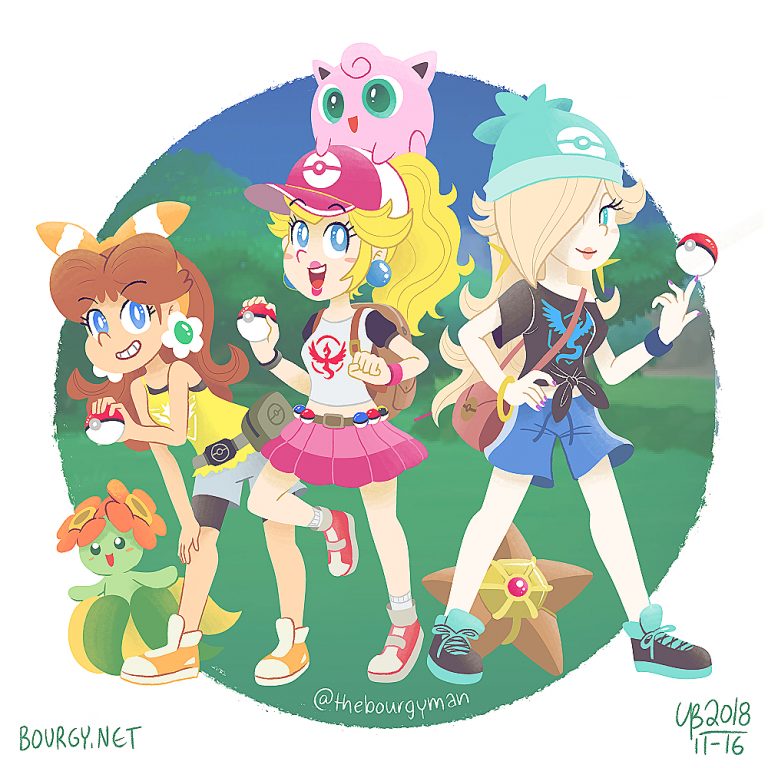 Comics – The 3 Little Princesses – A fan comic by Yves Bourgelas