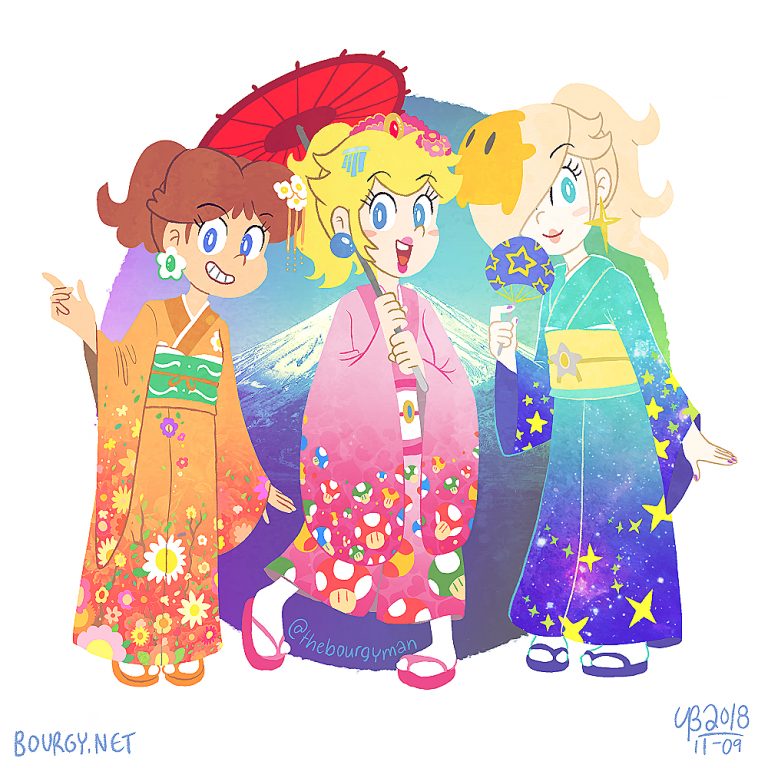 Comics – The 3 Little Princesses – A fan comic by Yves Bourgelas