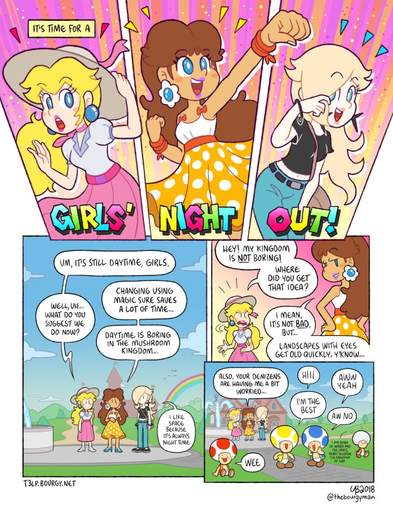 Part 2 – Page 24 – The 3 Little Princesses – A fan comic by Yves Bourgelas