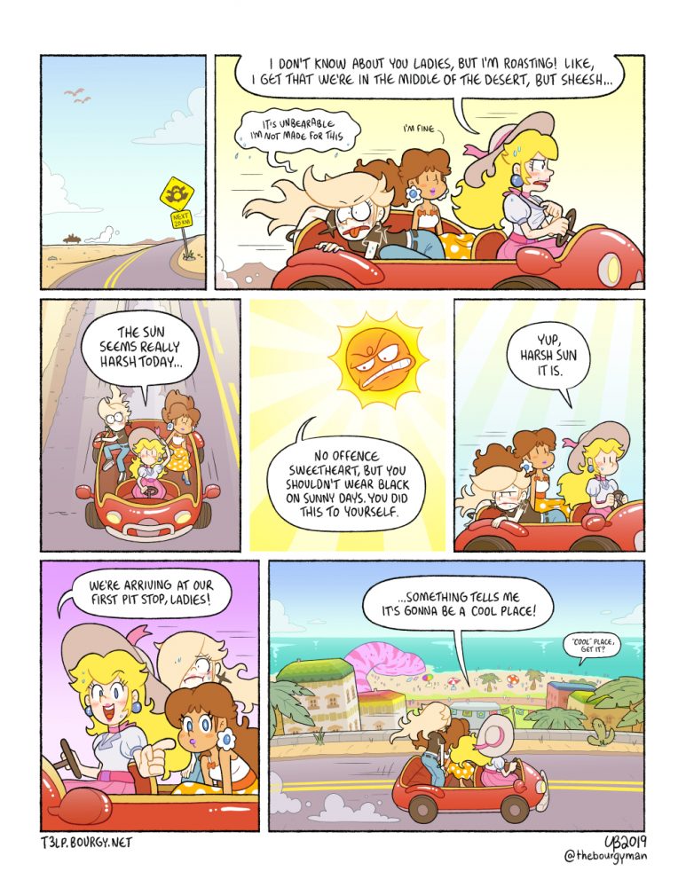 Part 2 – Page 27 – The 3 Little Princesses – A fan comic by Yves Bourgelas