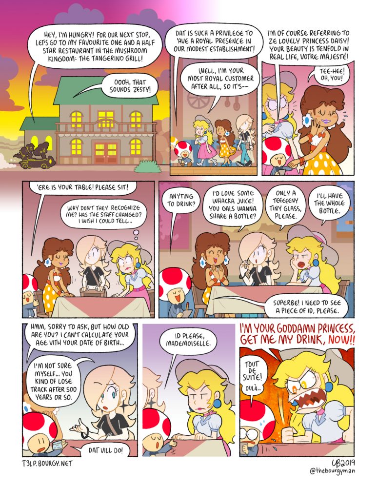 Part 2 – Page 33 – The 3 Little Princesses – A fan comic by Yves Bourgelas