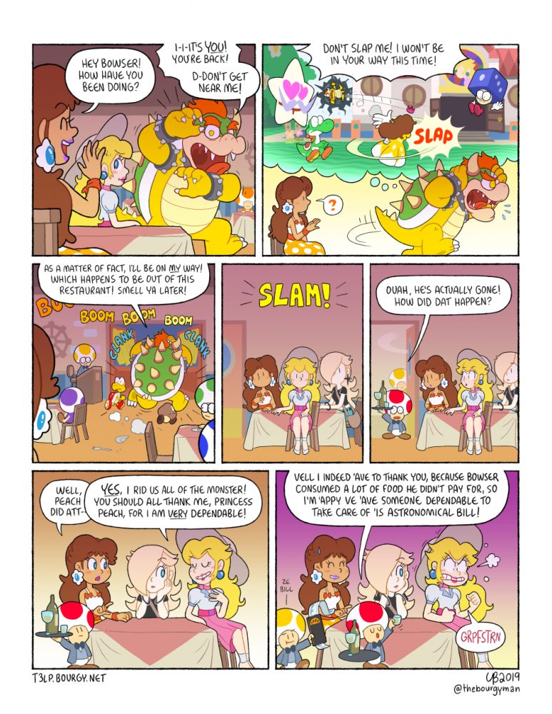 Part 2 – Page 35 – The 3 Little Princesses – A fan comic by Yves Bourgelas