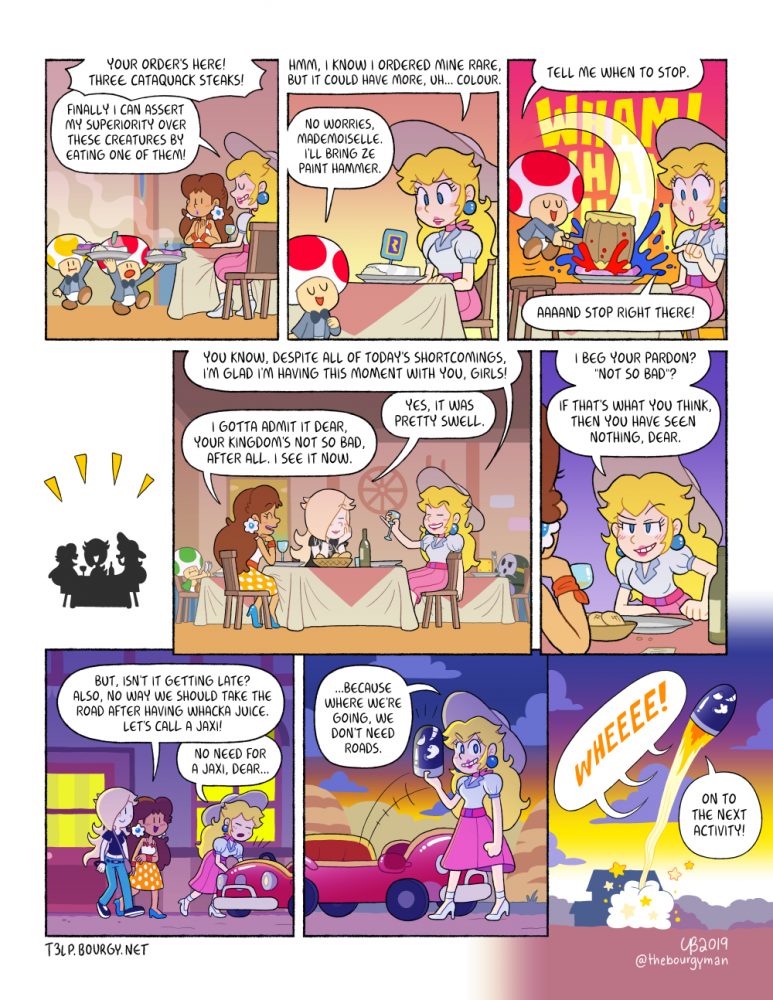 Part 2 – Page 36 – The 3 Little Princesses – A fan comic by Yves Bourgelas