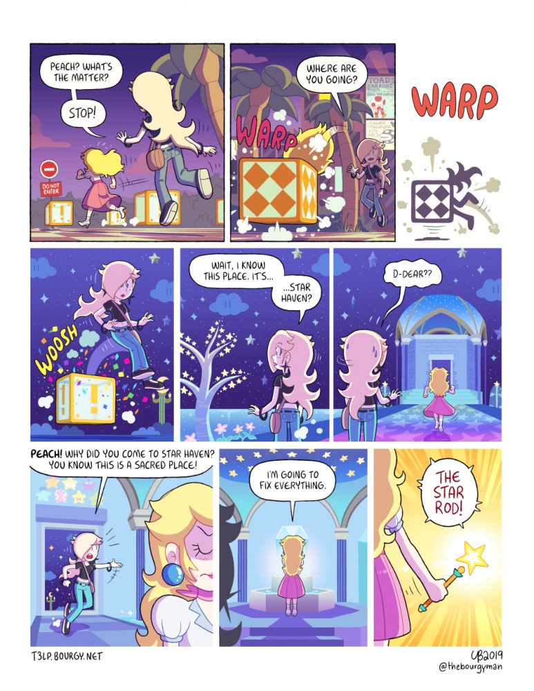 Part 2 – Page 45 – The 3 Little Princesses – A fan comic by Yves Bourgelas