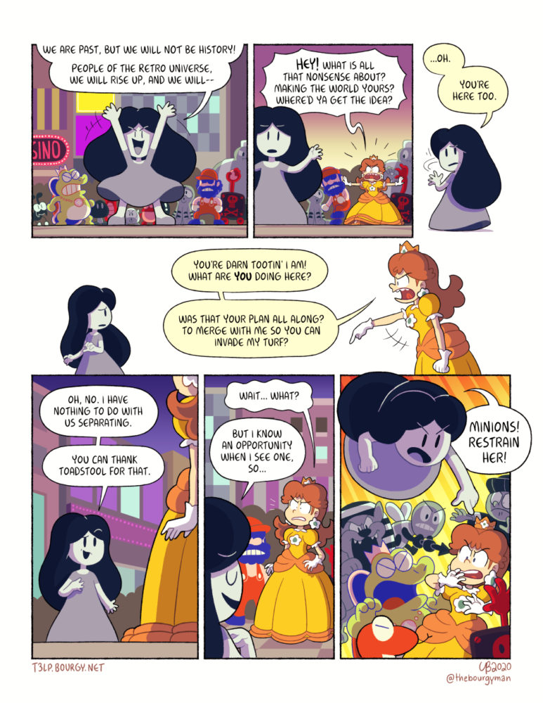 Part 3 – Page 54 – The 3 Little Princesses – A fan comic by Yves Bourgelas